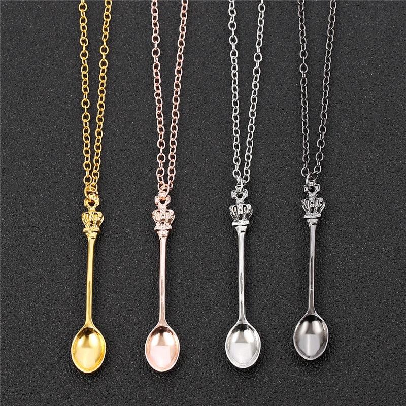 Crown Mini Tea Spoon Pendant – The Burner Shop