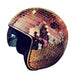 Disco Ball Helmet with Retractable Visor – The Burner Shop